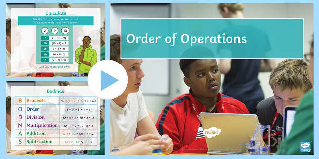 Order of Operations BIDMAS PowerPoint (teacher made)