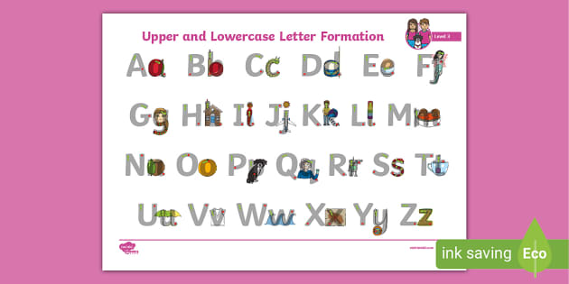 Upper and Lower Case Letter Formation - Primary Resources