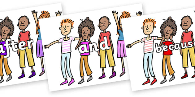 FREE! - Connectives on Children to Support Teaching on The Enormous ...