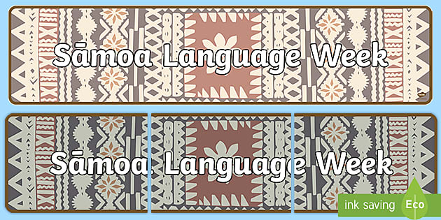 Sāmoa Language Week Display Banner (teacher made) - Twinkl