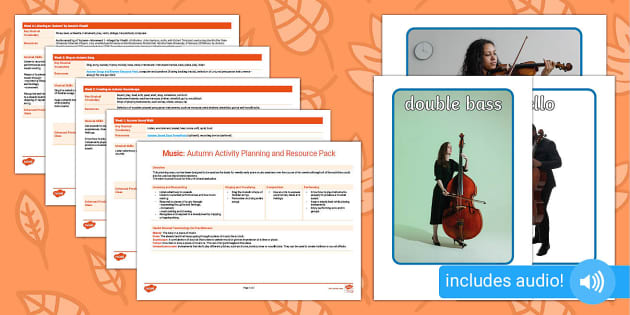 EYFS Autumn Music Activity Planning and Resource Pack