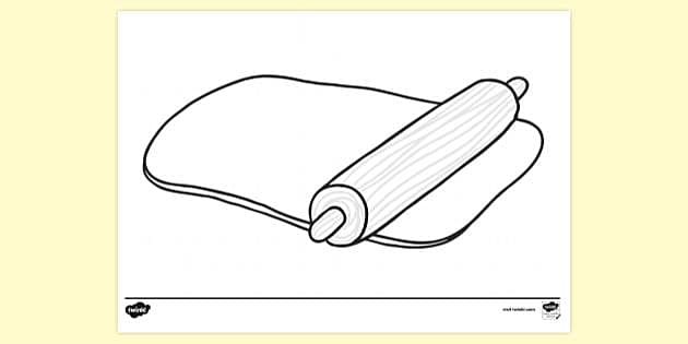 Roll Colouring Sheet (Teacher-Made) - Twinkl