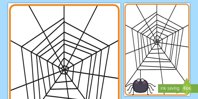 Finger Gym A3 Spider Web Cut Out (teacher made)