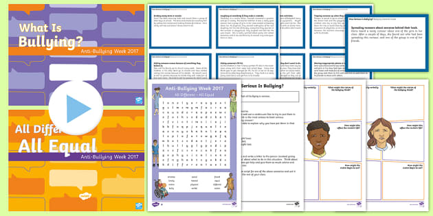 All Different - All Equal Second Level Resource Pack