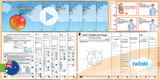 Year 4 James and the Giant Peach Play Scripts Genre Unit Pack