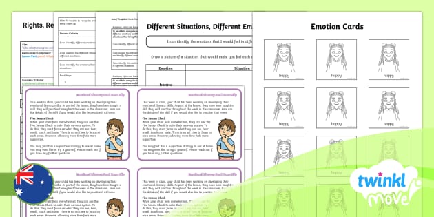 Year 1 RRRR Emotional Literacy Lesson Pack (teacher made)