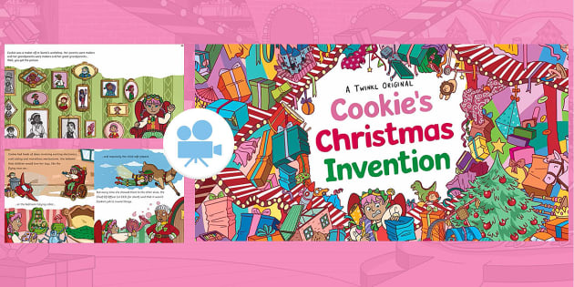 Cookie's Christmas Invention Story Animation - Twinkl