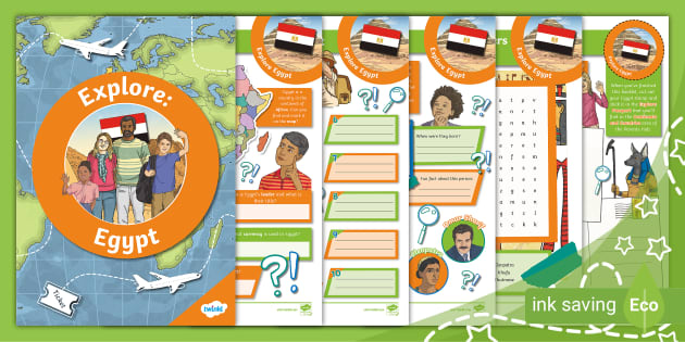 Explore: Egypt Booklet KS2 (teacher made) - Twinkl