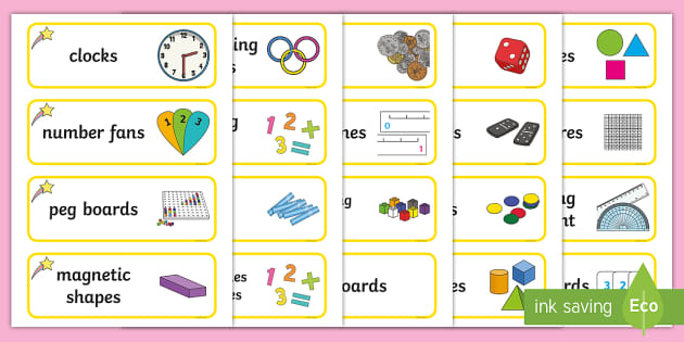 FREE! - Star Themed Editable Maths Area Resource Labels