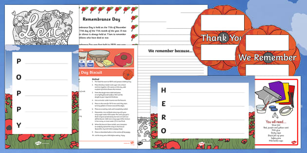 Remembrance Day Activities KS2 | Teacher-made Resources