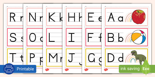 Die Alfabet in Klankstroke (teacher made) - Twinkl