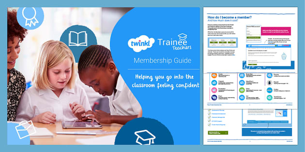 FREE! - Trainee Teacher Guide to Twinkl Membership | Teacher Support