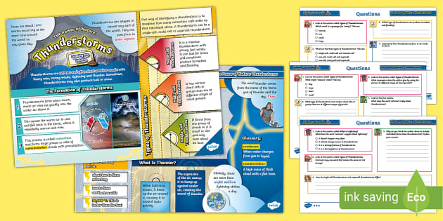 LKS2 Digging for Details: The Power of Nature: Thunderstorms