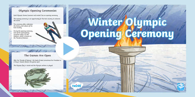 Winter Olympics Opening Ceremony PowerPoint - Twinkl