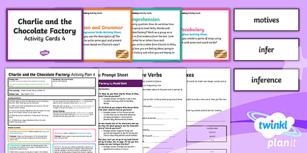 Charlie and the Chocolate Factory Guided Reading 4 Y3 to Support ...