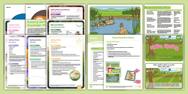 Spring Sensory Activities Pack | Twinkl - Twinkl