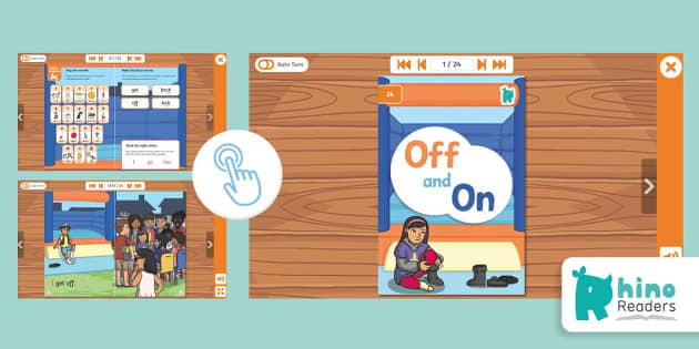 Level 2b Decodable Readers: Off and On (teacher made)