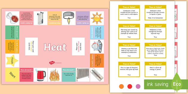 * NEW * Heat Science Board Game