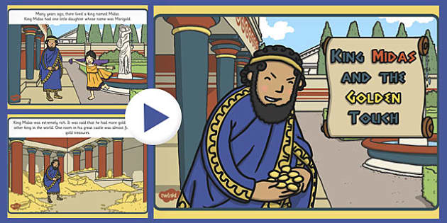 King Midas Story PowerPoint