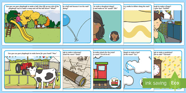 Phase 1 Phonics: Voice Sounds Playdough Mats (teacher made)