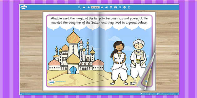 Aladdin eBook (teacher made)