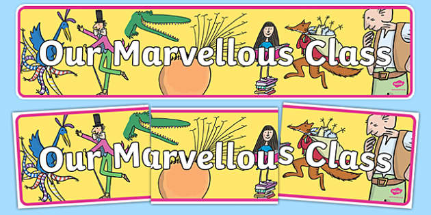 Historical Figures of Wales: Our Marvellous Class Display Banner-Welsh