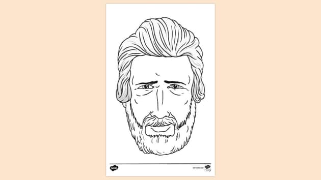 Robert Chambers Colouring | Colouring Sheets