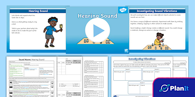 Year 2 Science Sound Waves Lesson 3 Hearing Sound - Twinkl