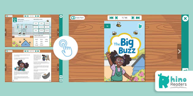 Level 6c Decodable Readers: The Big Buzz (teacher made)