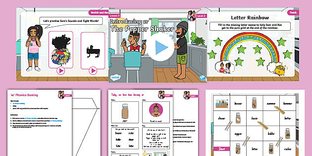 NZ Phonics: Level 3: Week 7: Lesson 3 (teacher made)