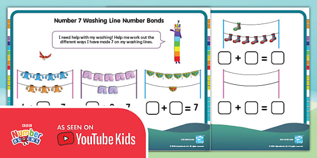 FREE Numberblocks: Number 7 Activity (teacher made) - Twinkl