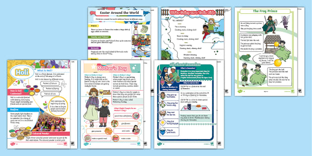KS1 March Reading Comprehension Activity Pack (teacher made)