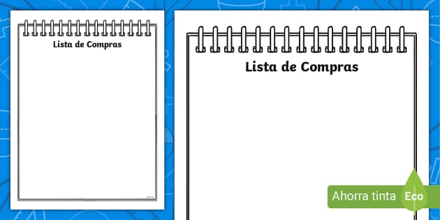 Lista de Compras: Supermercado (teacher made) - Twinkl