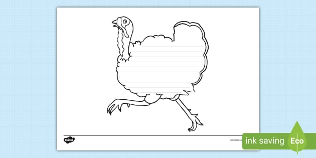 Turkey Shape Poem Template teacher Made Twinkl