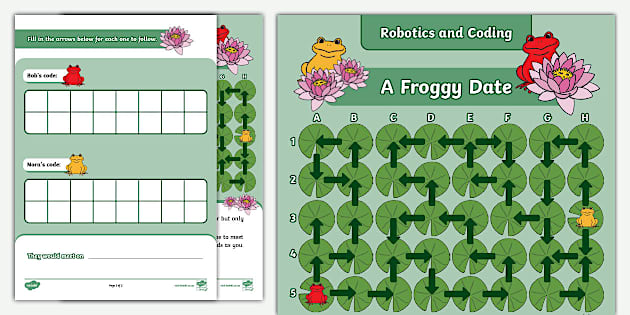 Robotics And Coding Block Based Coding A Froggy Date