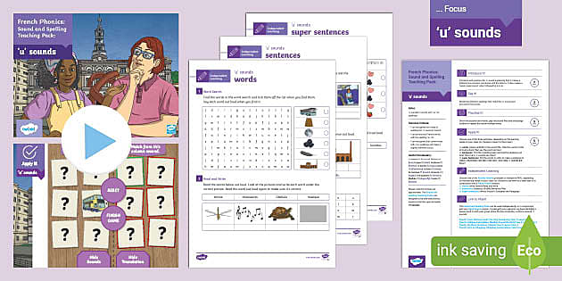 French Pronunciation - Twinkl