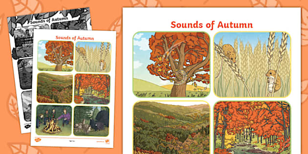 KS2 Sounds of Autumn Drama Activity - Twinkl