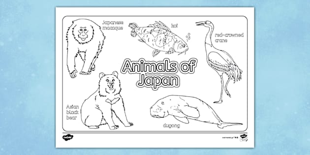 japanese kids coloring pages