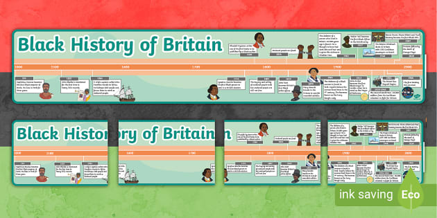 KS1 Black History Timeline UK (teacher made)