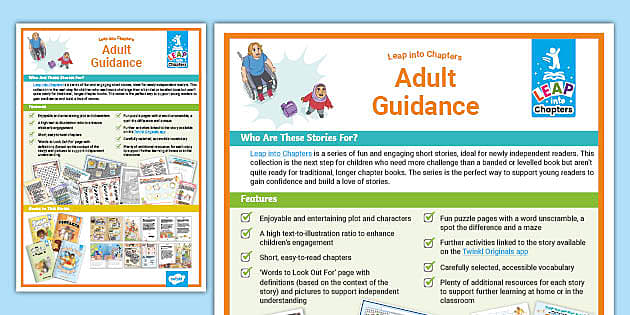 Leap into Chapters: Adult Guidance | Twinkl Originals