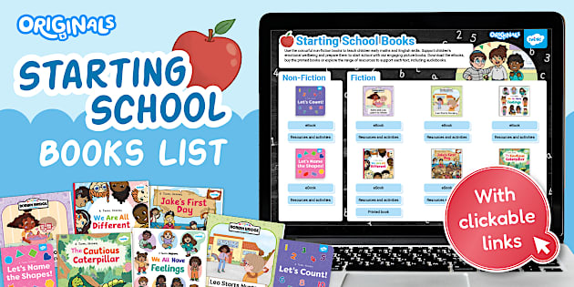 Starting School Book List