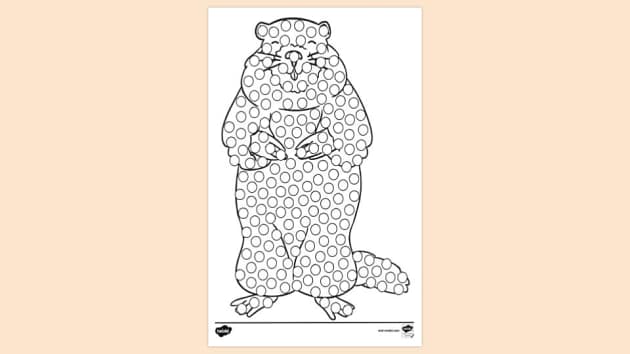 coloring pages of polka dots