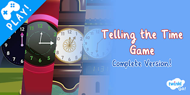 👉 *UPDATED* Time Telling: Maths Game (teacher made)