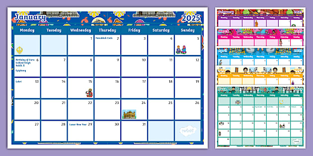Festival calendar store