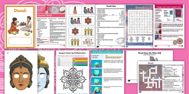 Hindu Diwali Activities Pack (teacher made) - Twinkl