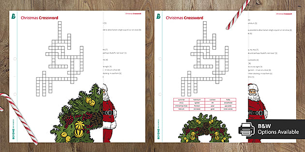 KS3 Science Christmas Crossword | Secondary | Beyond