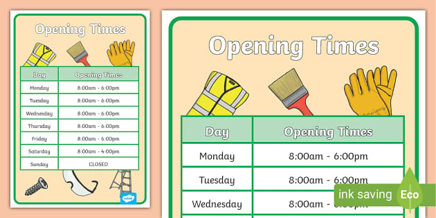 DIY Shop Role Play Open Sign (Teacher-Made) - Twinkl