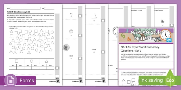 Naplan Test Papers 2021