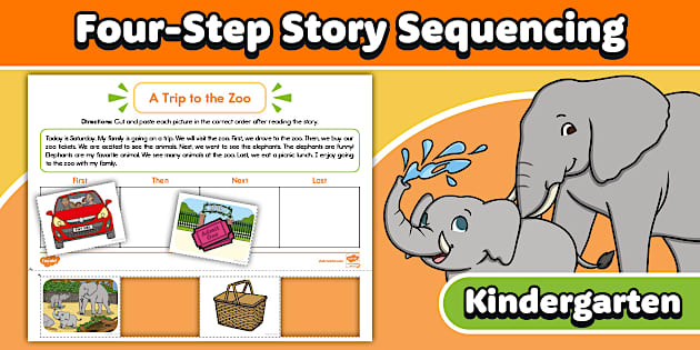 4 Step Sequence Story Pictures | Resource | Twinkl USA