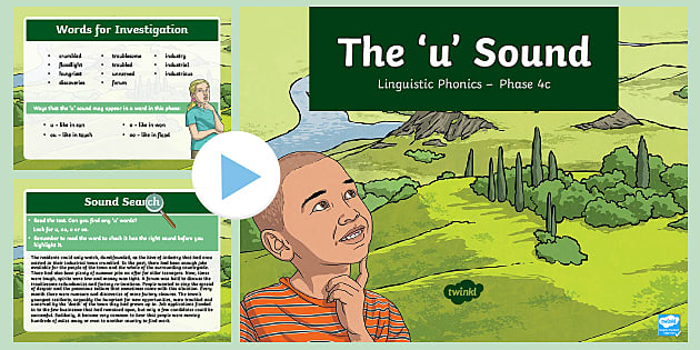 Linguistic Phonics Phase 4c 'u' Sound PowerPoint